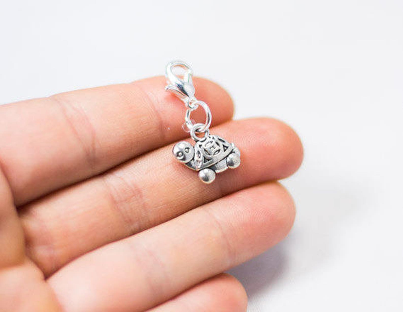 Turtle Charm Beach Charm Tortoise Charm Marine Life Charm Slow and ...