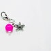 Pink Flower Charm. Cute Flowergirl Charm. Flower Bracelet - Etsy