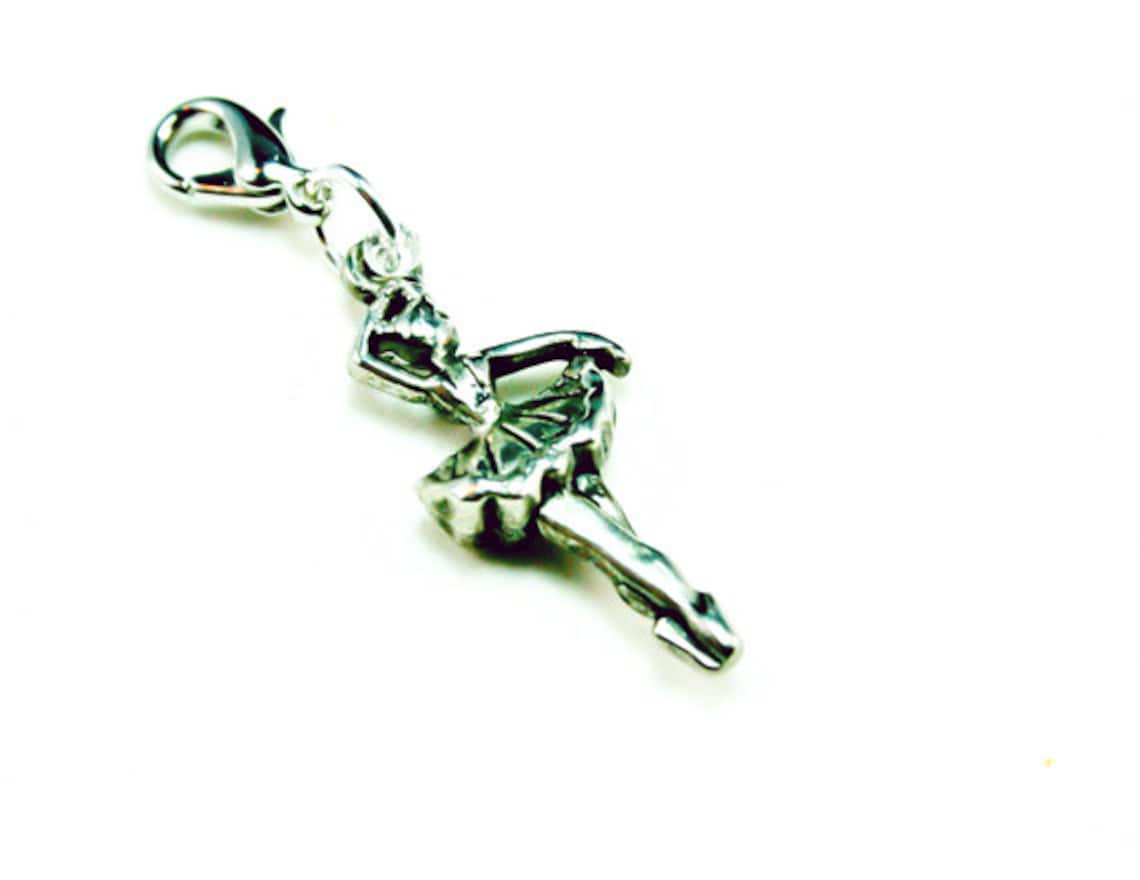 Ballerina Charm. Ballet Dancer Charm. Girls Dance Lover Charm. | Etsy