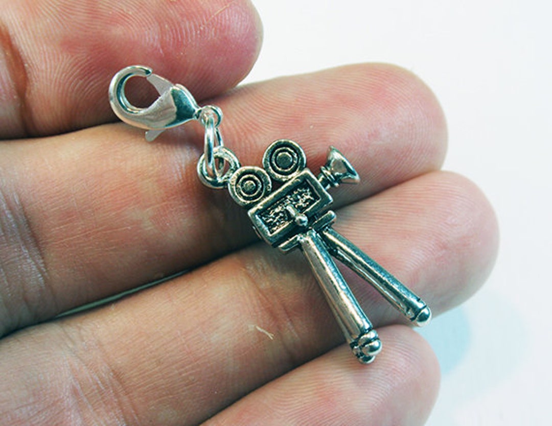 Movie Camera Charm - Film Industry Charm - Movie Star Charm - Camera ...