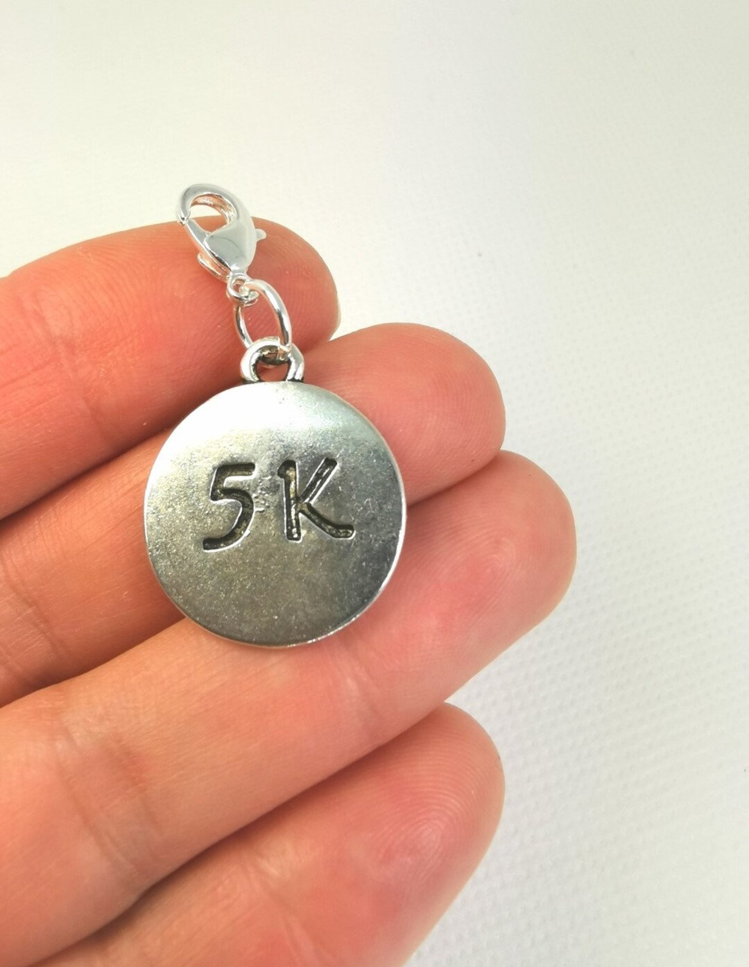 Runners Keychain Clip Charm | 5K Marathon Charm | Athlete Charms | 5 K ...