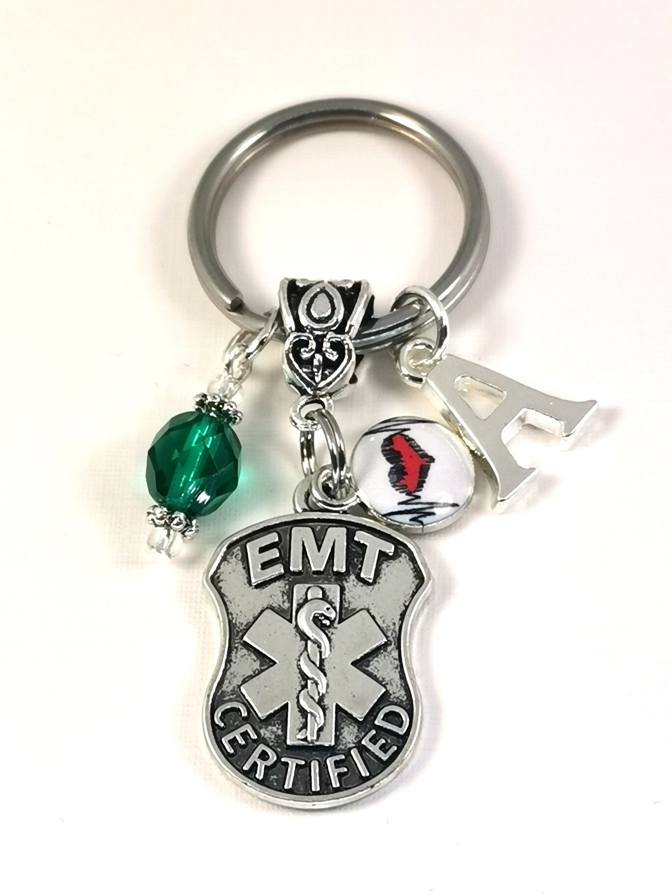 EMT Keychain EMT Keyring Ambulance Driver Key Chain - Etsy UK
