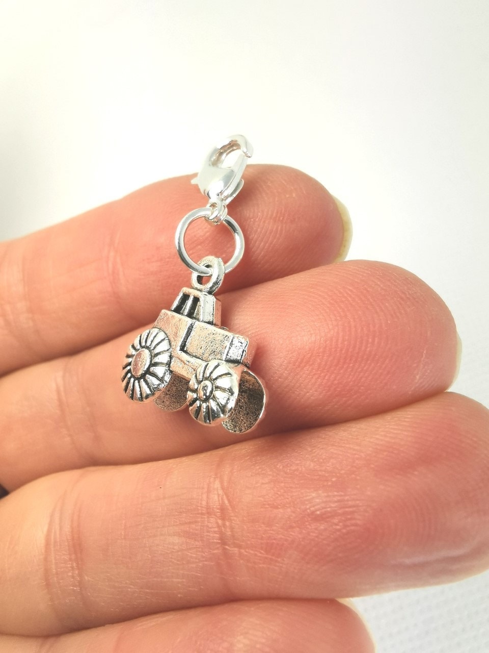 Tractor Charm - Farming Charms - 3D Tractor - Agriculture Tractor Charm ...