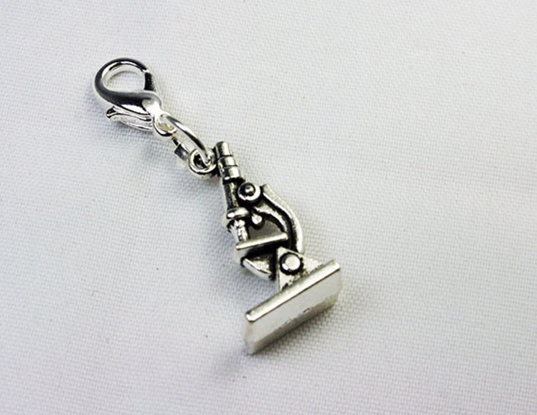 Microscope Clip on Charm. Science Lover Add on Charm. Nerdy Science ...