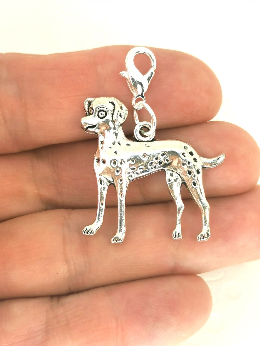 Dalmatian Dog Charm - Dog Breed Charm. Dog Charm. Add-on Charm Bracelet ...