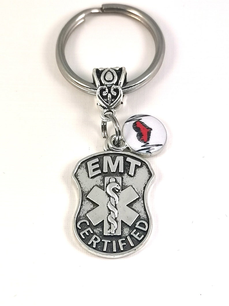 EMT Keychain EMT Keyring Ambulance Driver Key Chain - Etsy UK