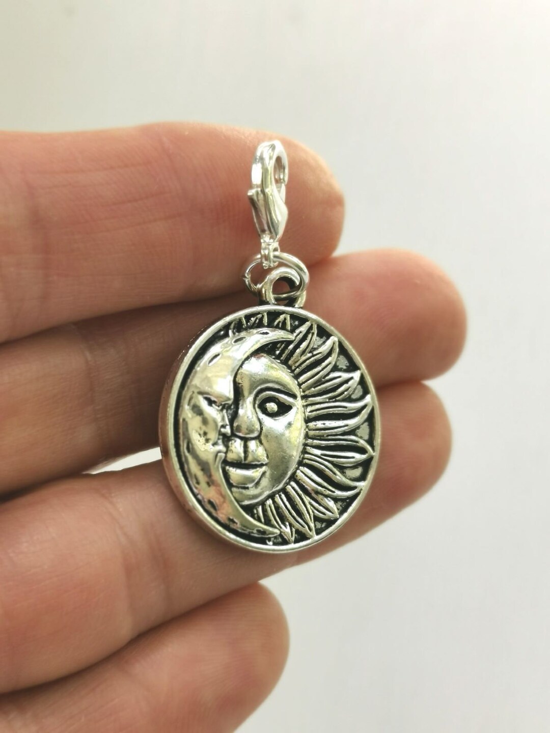 Sun Moon Charm - Day and Night Charm - Sun Charm - Moon Charm - Sun ...