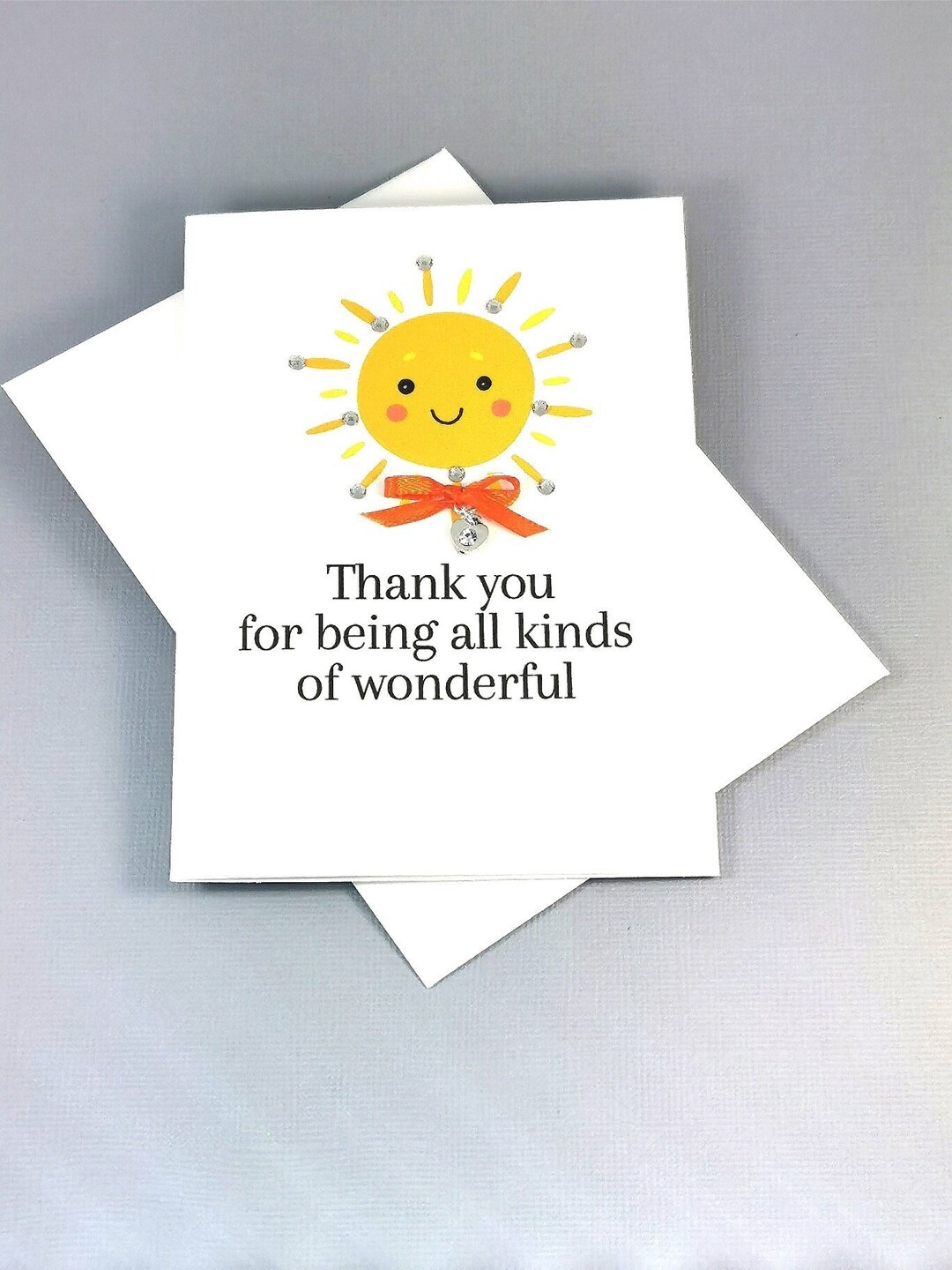 Teacher Thank You Card, Thank You for Being All Kinds of Wonderful ...