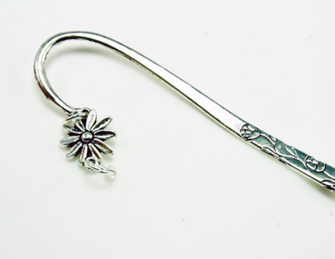Engraved Bookmark - Silver Toned Metal Bookmark - Build a Book Mark ...