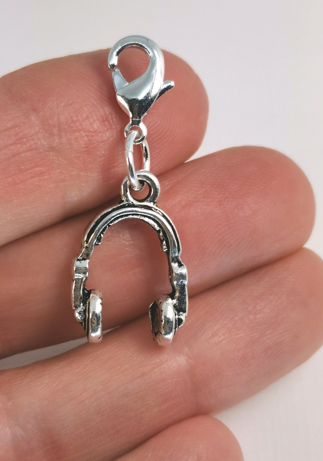 Head Phone Add on Charm | Headset Zipper Clip on Charm | Music ...