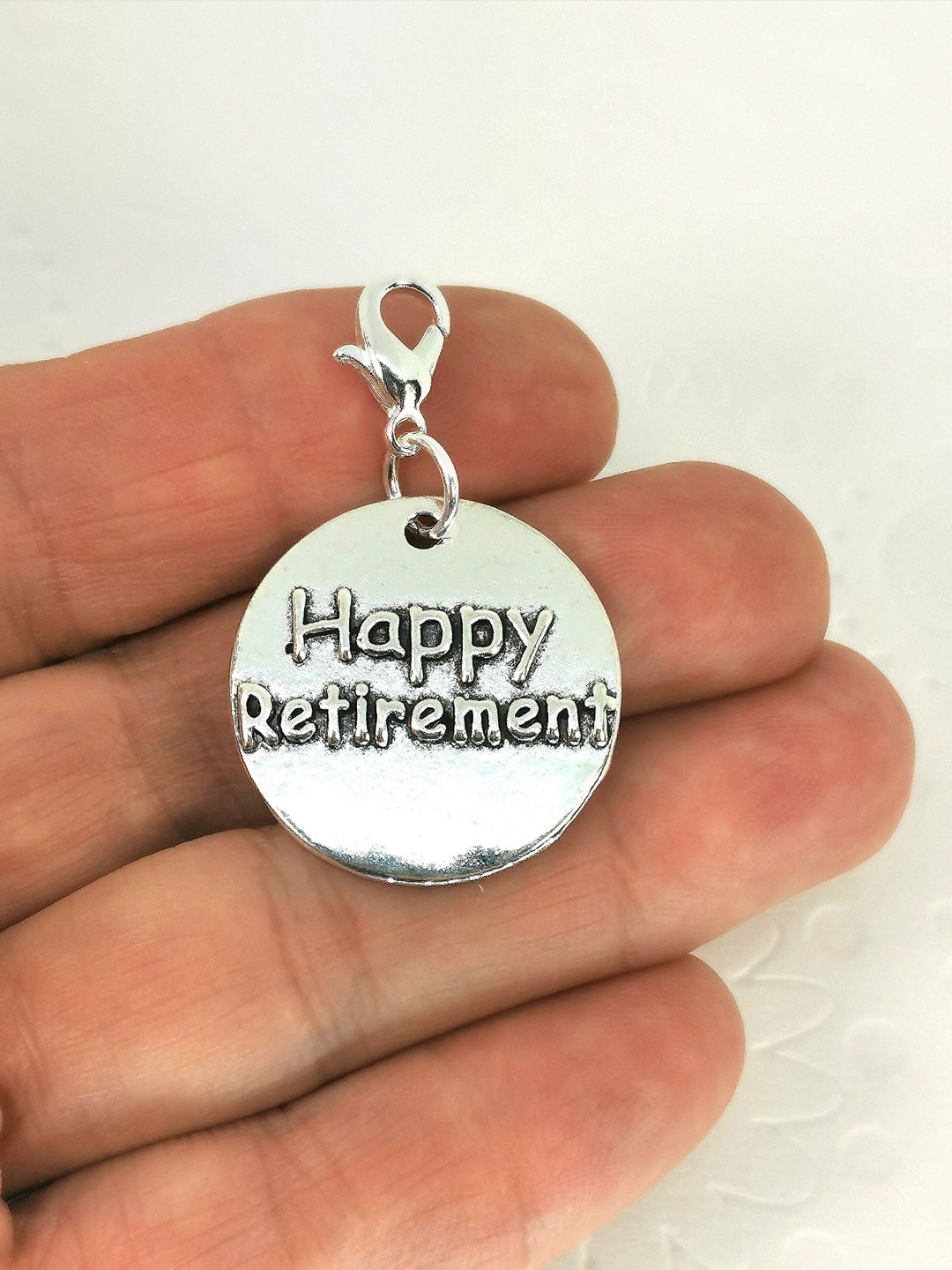 Happy Retirement Charm - Retirement Clip on Charm Gift Congratulation ...