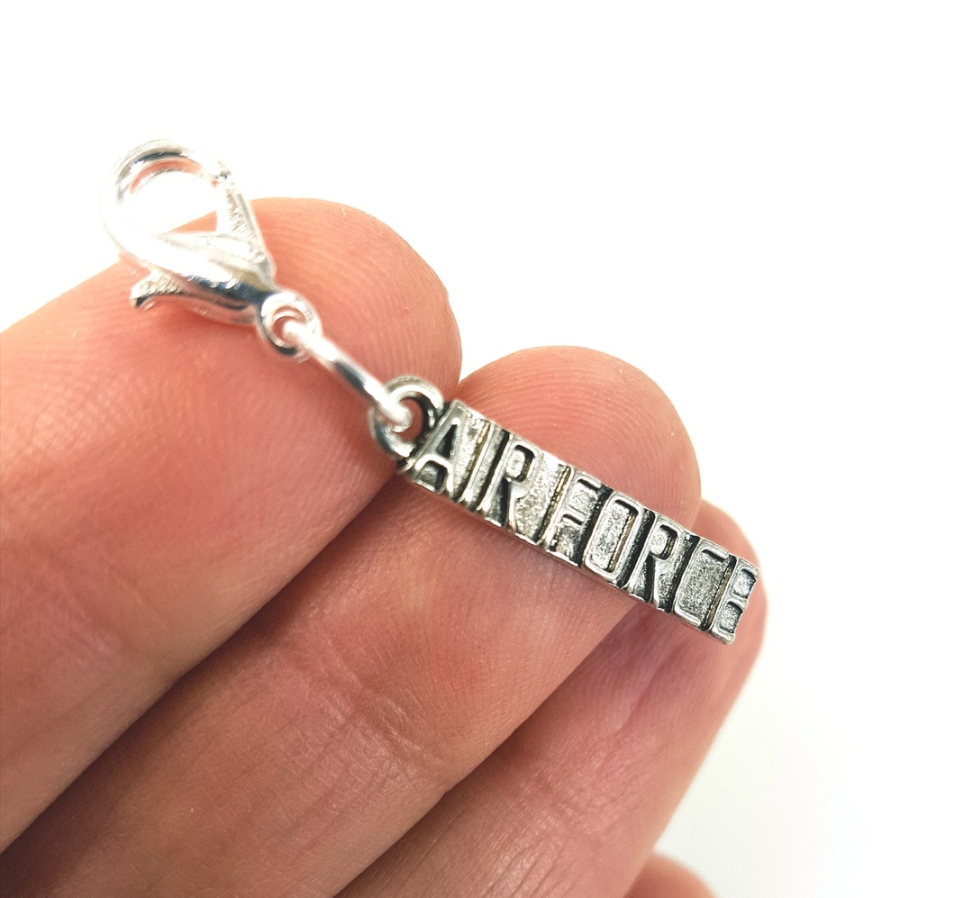 Air Force Charm - Military Charm - Army Charms - Soldier Charm -SCC939 ...