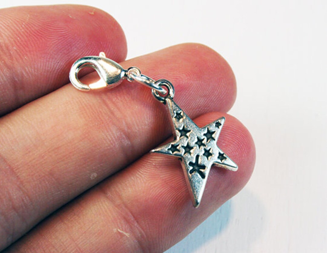 Star Charm - Shooting Star Charm - Charms for Bracelets -celestial ...