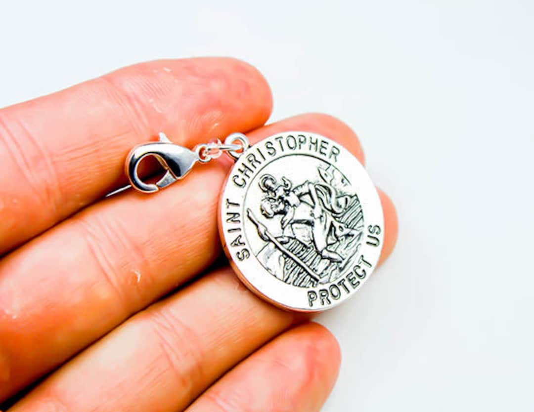 Saint Christopher Protection Charm | St. Christopher Protection Pendant ...