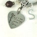 Sympathy Keychain | Stainless Steel I Am Always With You Keychain ...