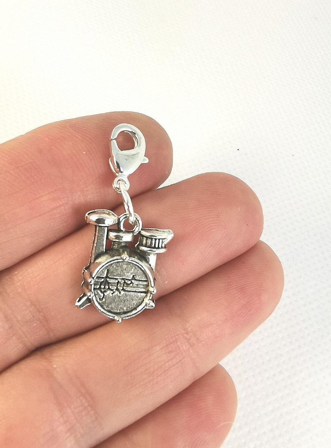 Clip on Drum Charm | Drum Kit Charm | Drummer Charm | Drums | Music ...