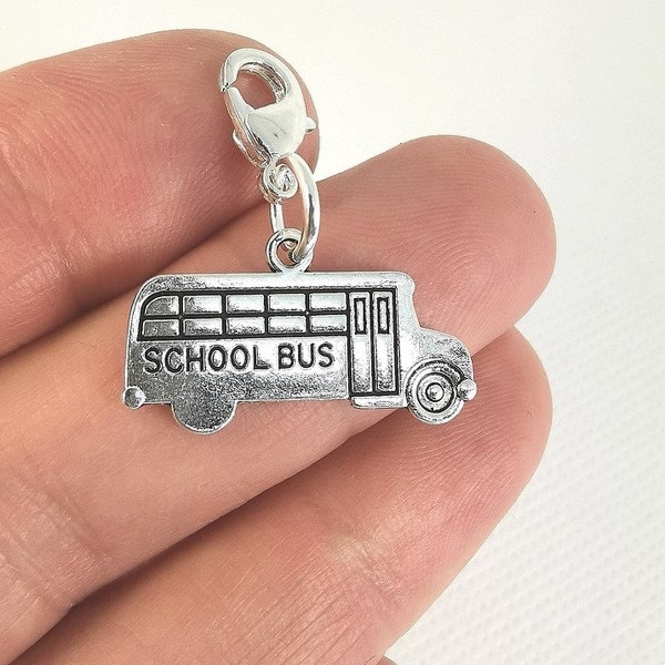School Bus Charm - Etsy