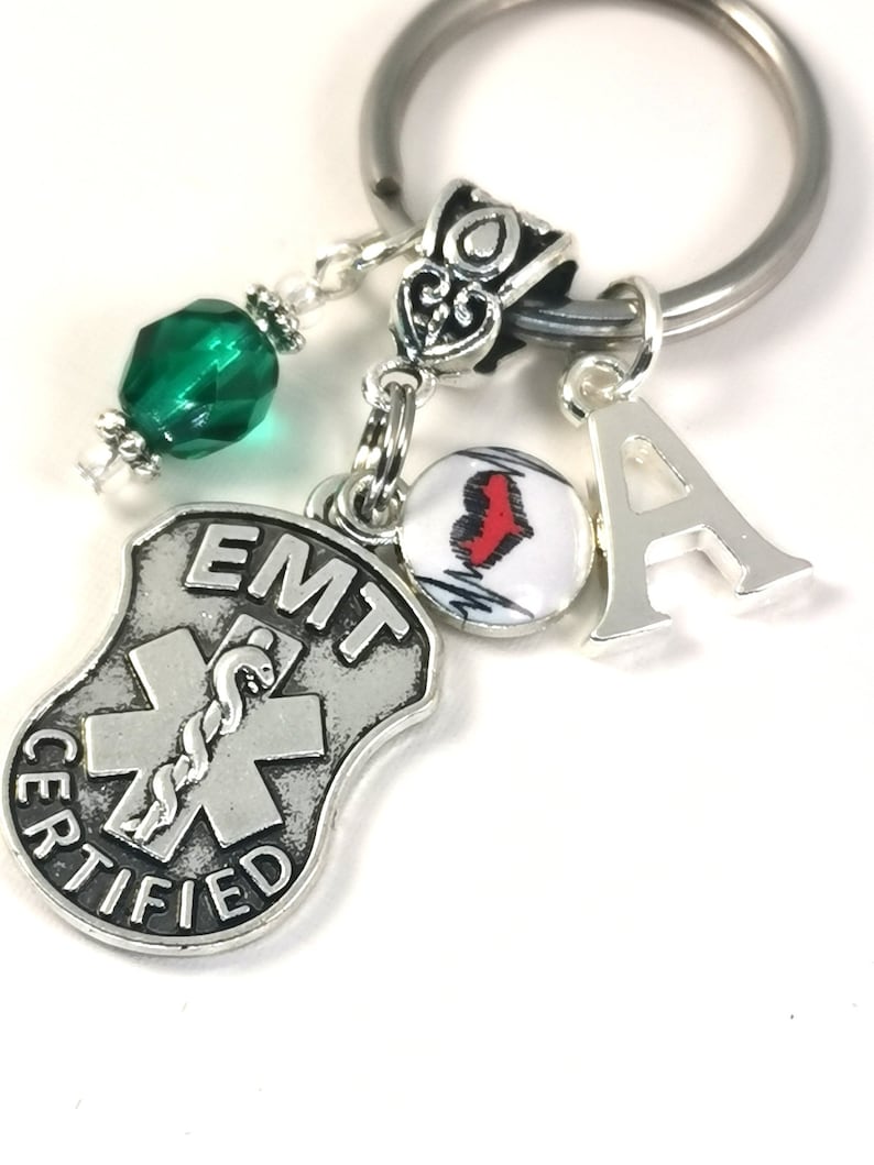 EMT Keychain EMT Keyring Ambulance Driver Key Chain - Etsy