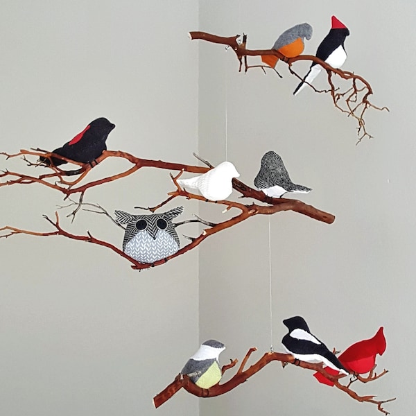 Bird Mobile - Etsy