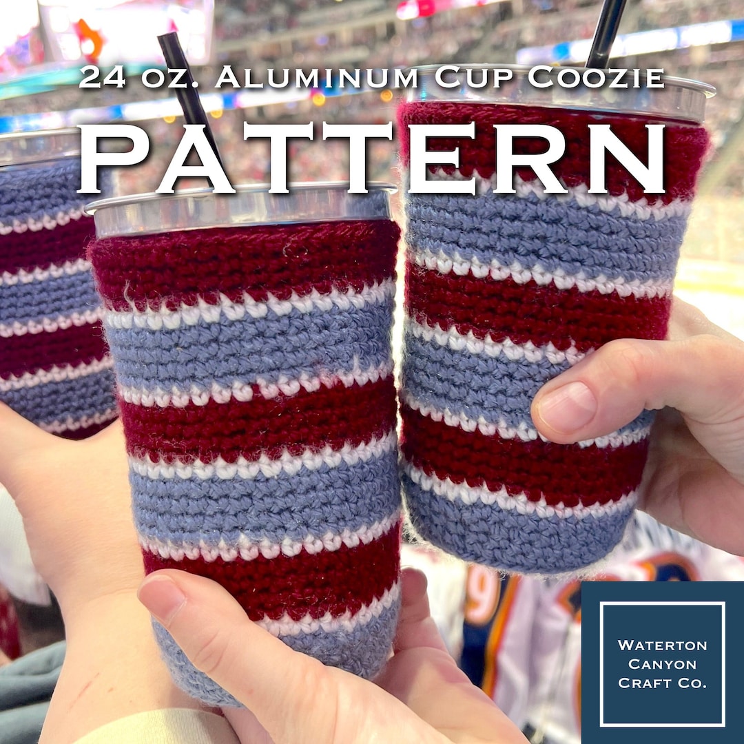 PATTERN - 24 Oz Aluminum Cup Coozie - Etsy