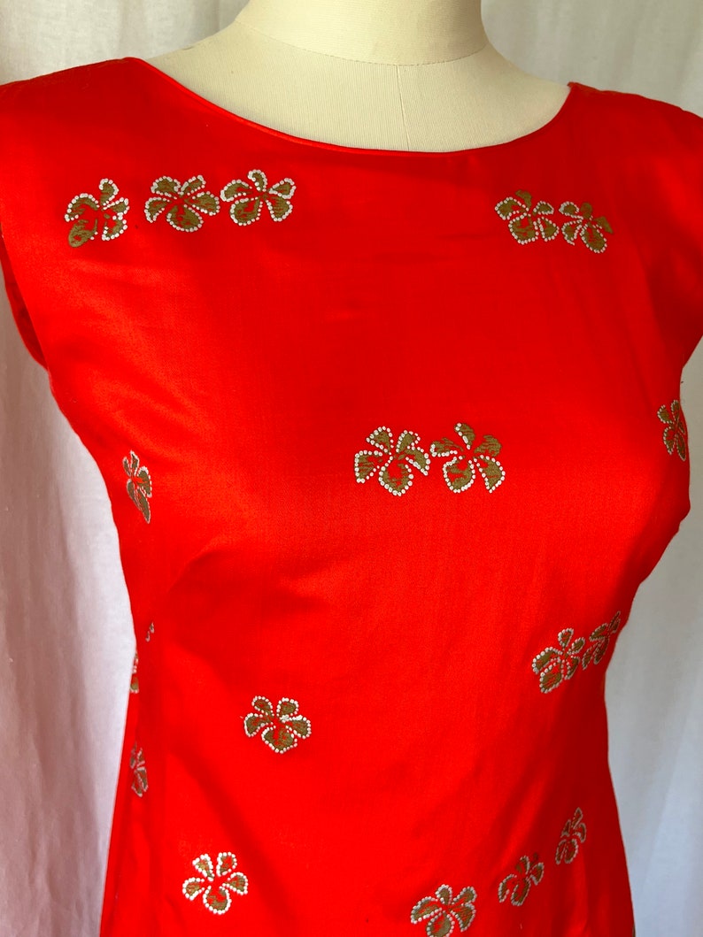 Vintage 1960s Mod Era an Original Hawaiian Togs Red - Etsy