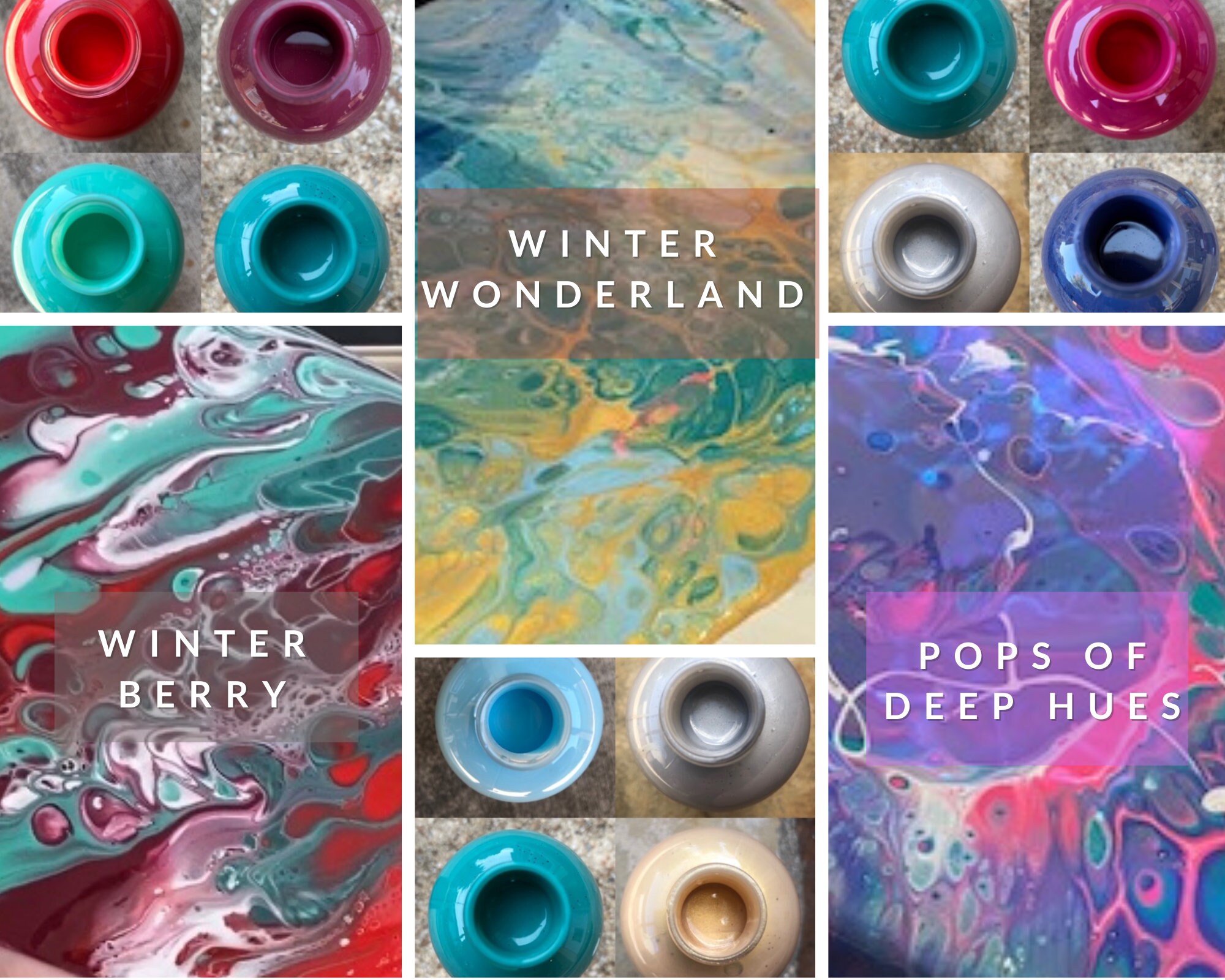 Acrylic Pouring Painting Kit: Flip Cup - Etsy