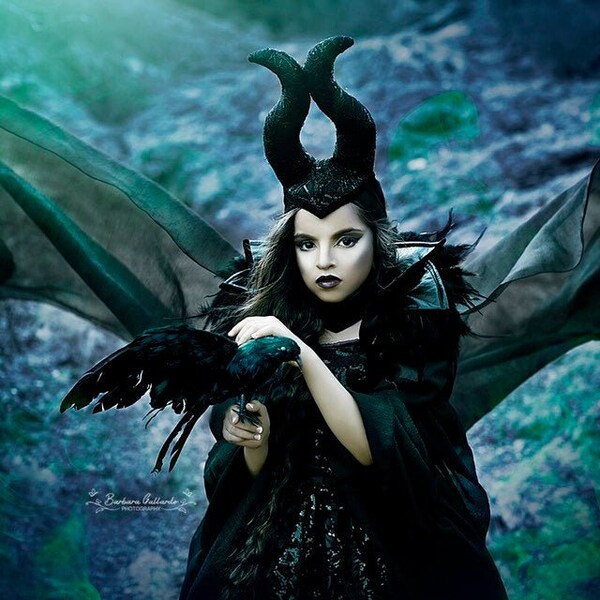 Maleficent Costume - Etsy