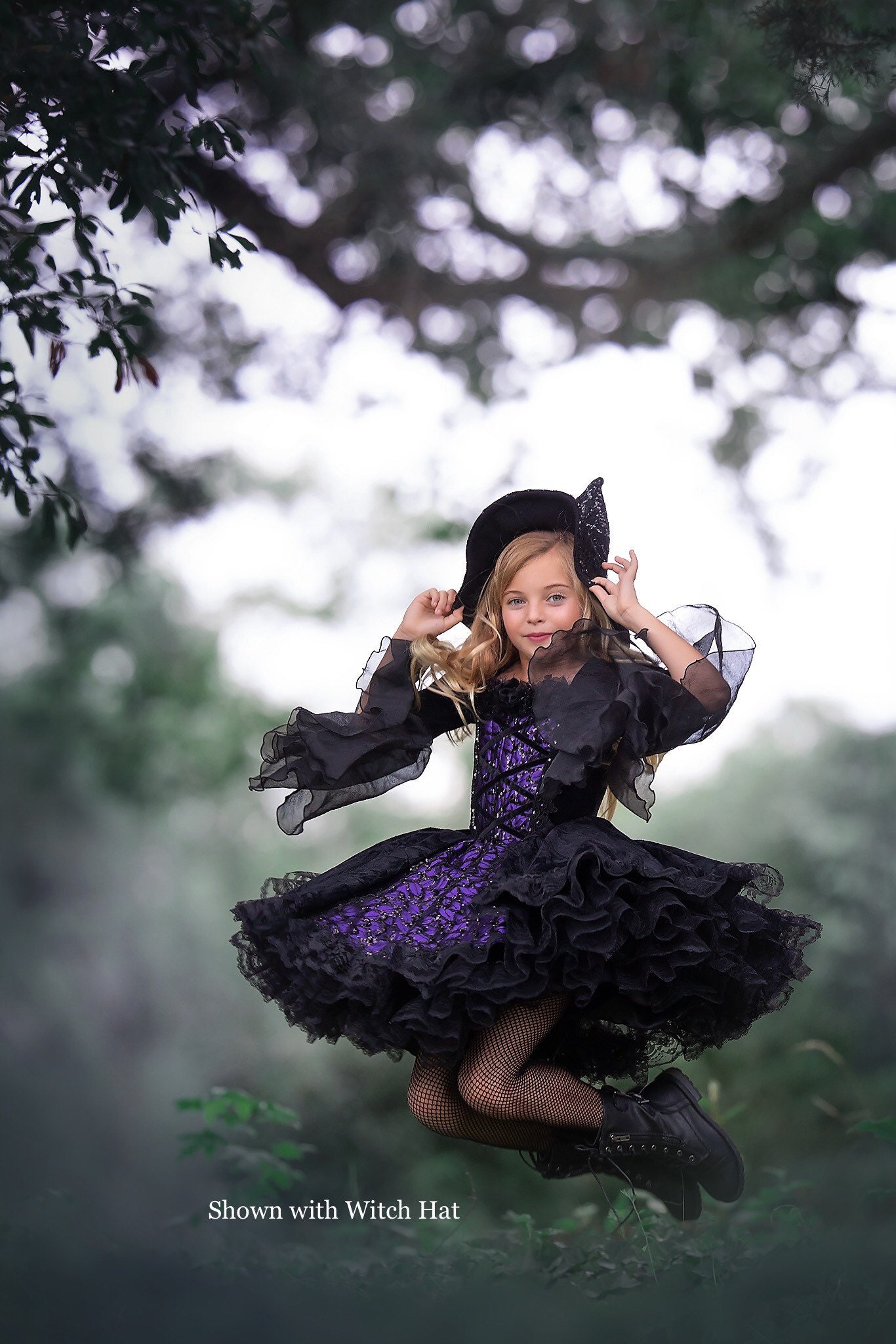 Whimsical Witch Costume in Red or Purple - Etsy UK