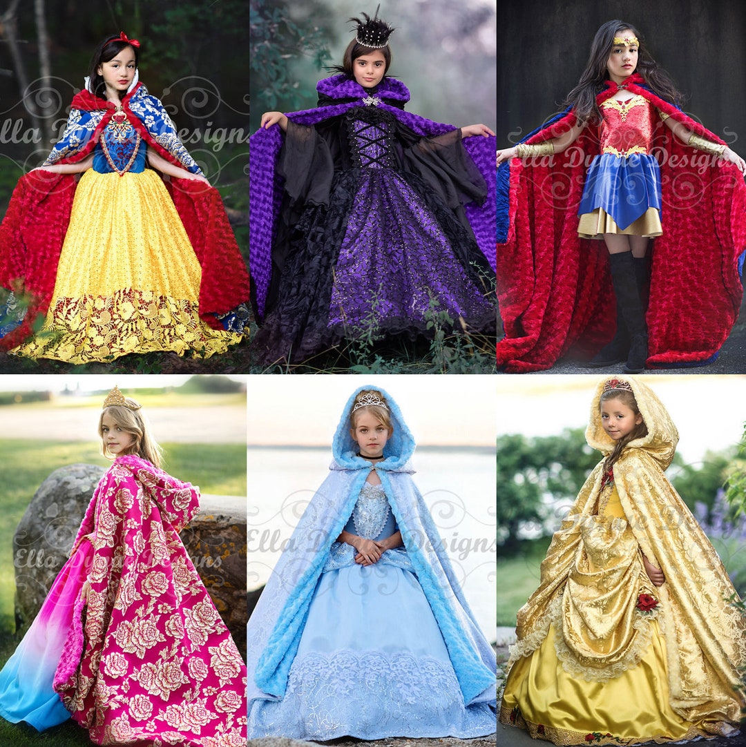 LONG Couture Minky Cape DRESS_NOT_INCLUDED - Etsy