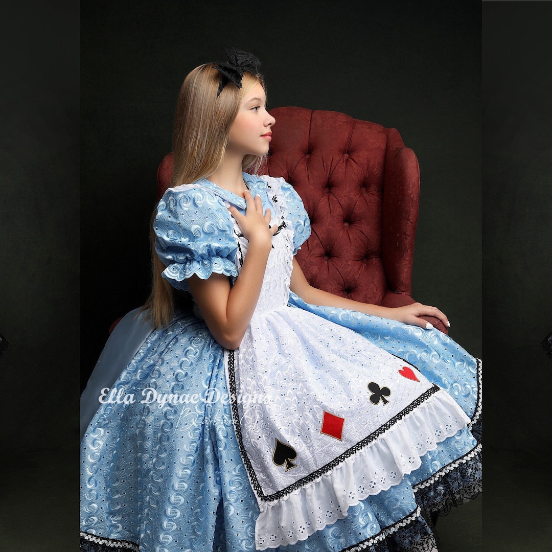 NEW Alice in Wonderland Dress & Apron - Etsy