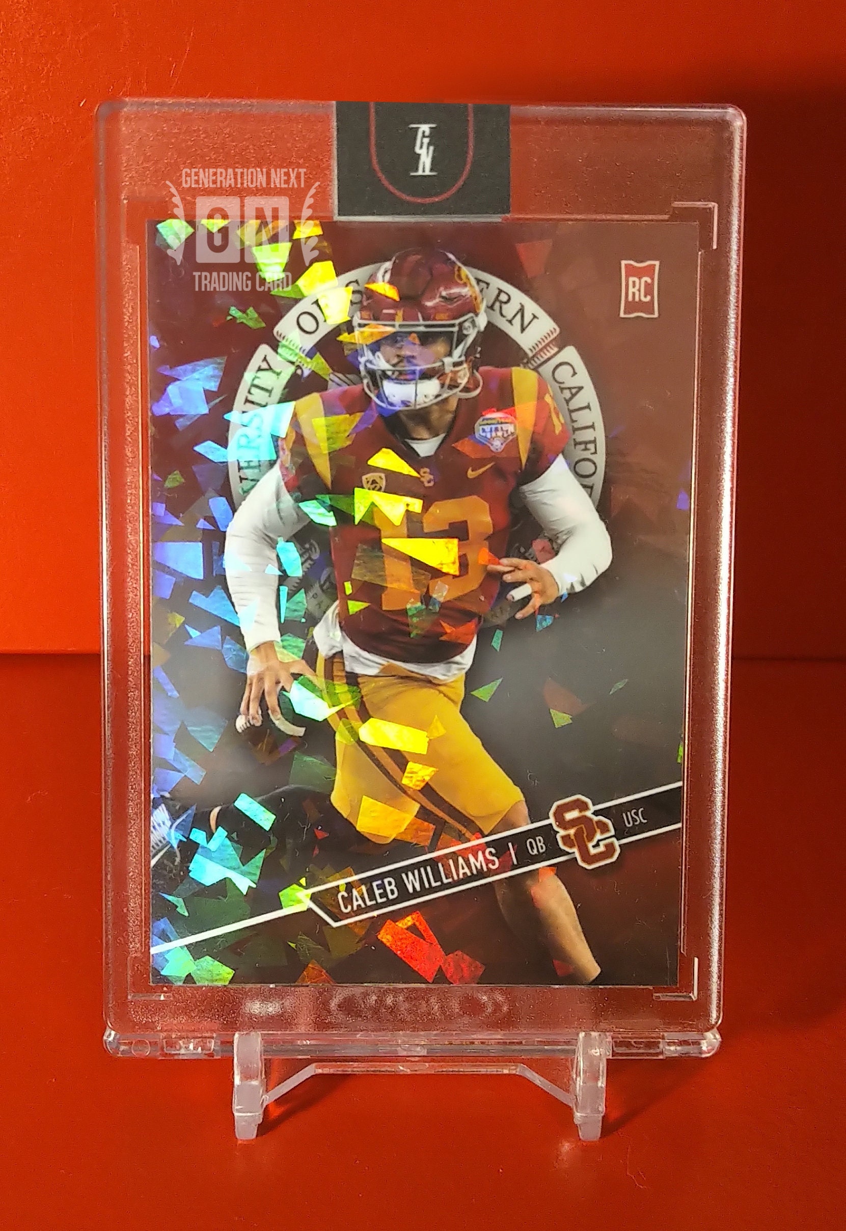 Caleb Williams RC / Shattered Glass / Generation Next / 24 - Etsy