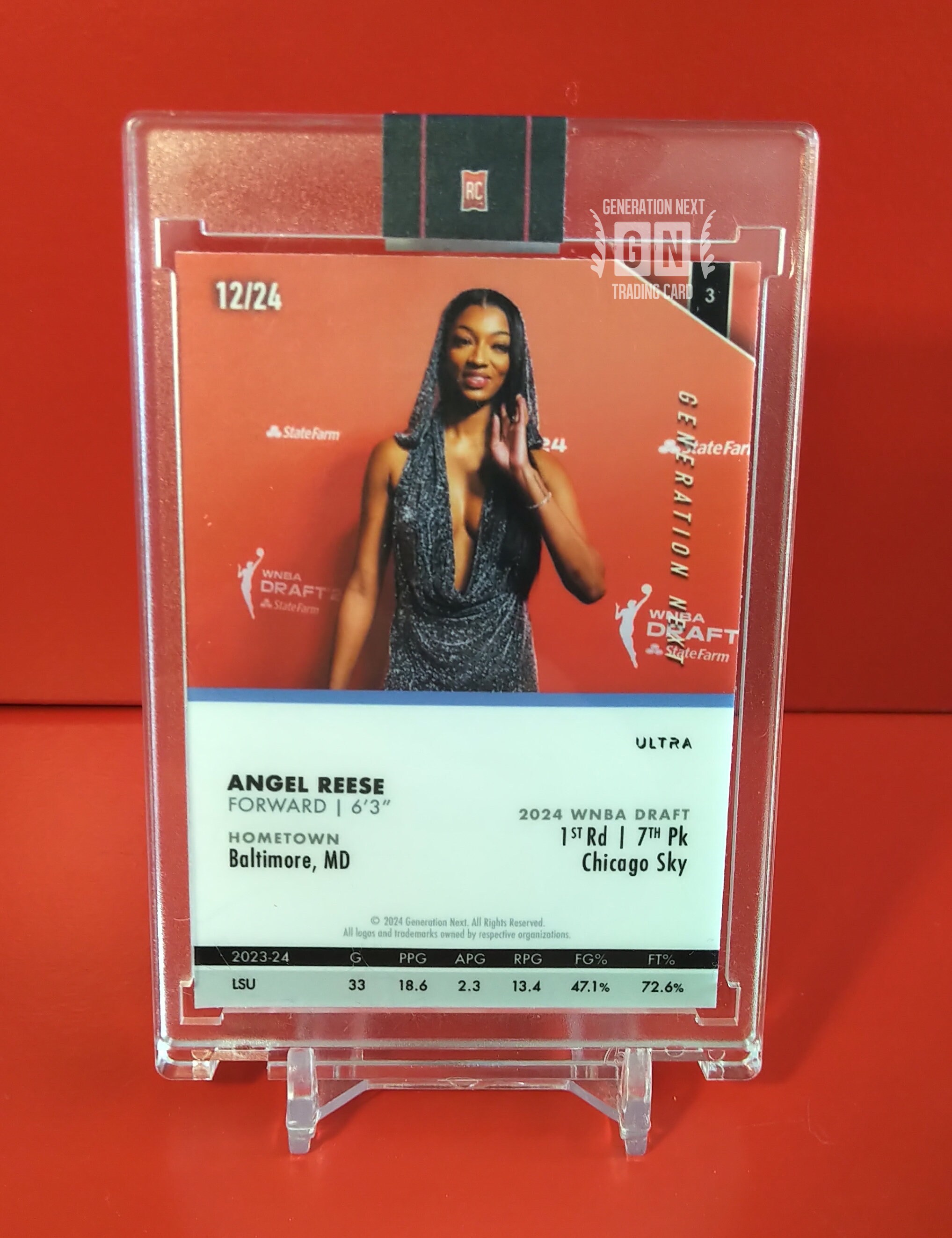 Angel Reese / Draft 2024 / Shattered Glass / 24 - Etsy