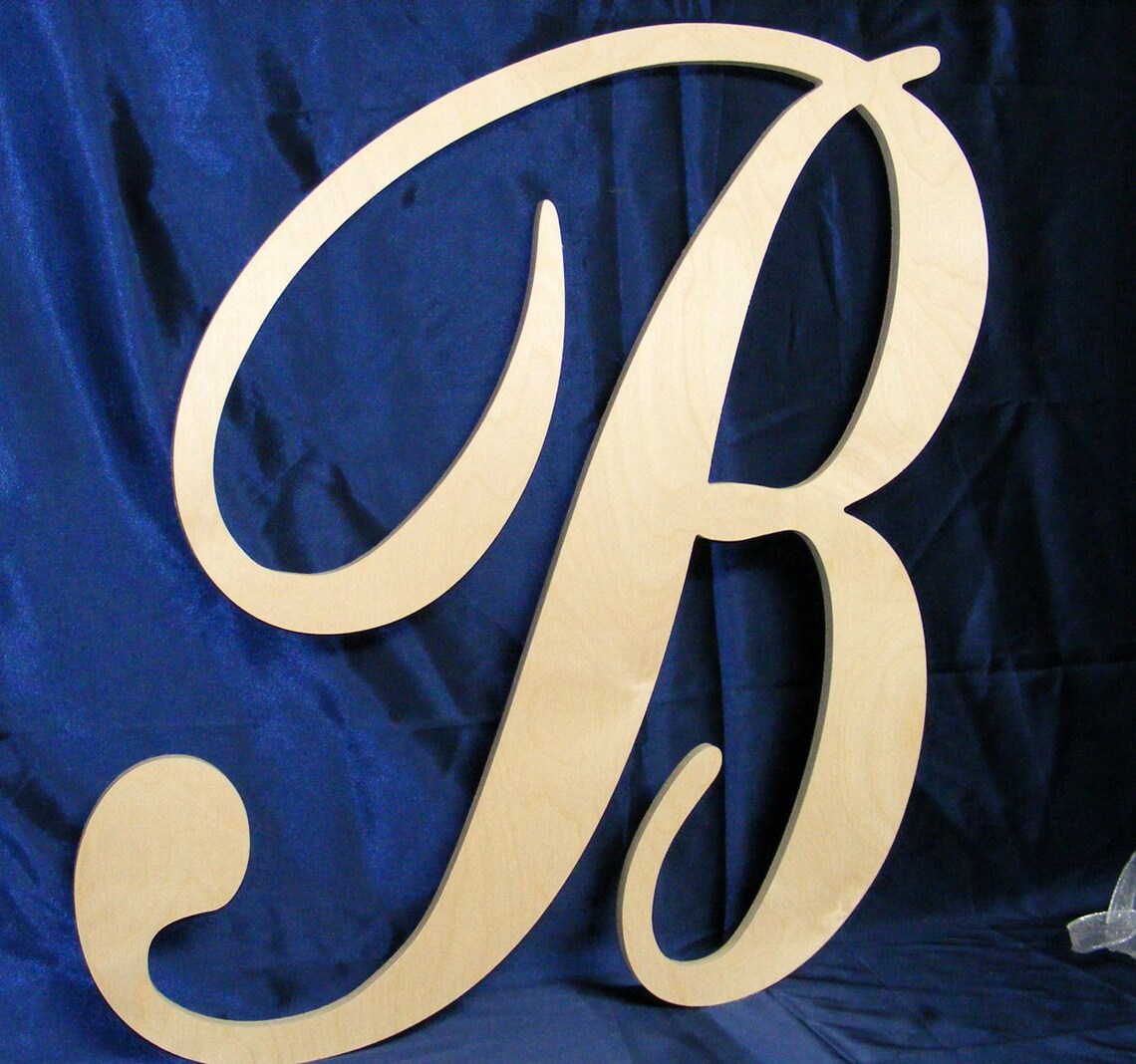 Custom Initial Nursery Letters, Door Hanger, Wedding Letters Wall Decor, Sweet Table Decor ...