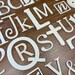 Wooden Alphabet Letters Set Nursery Decor Wall Letters - Etsy