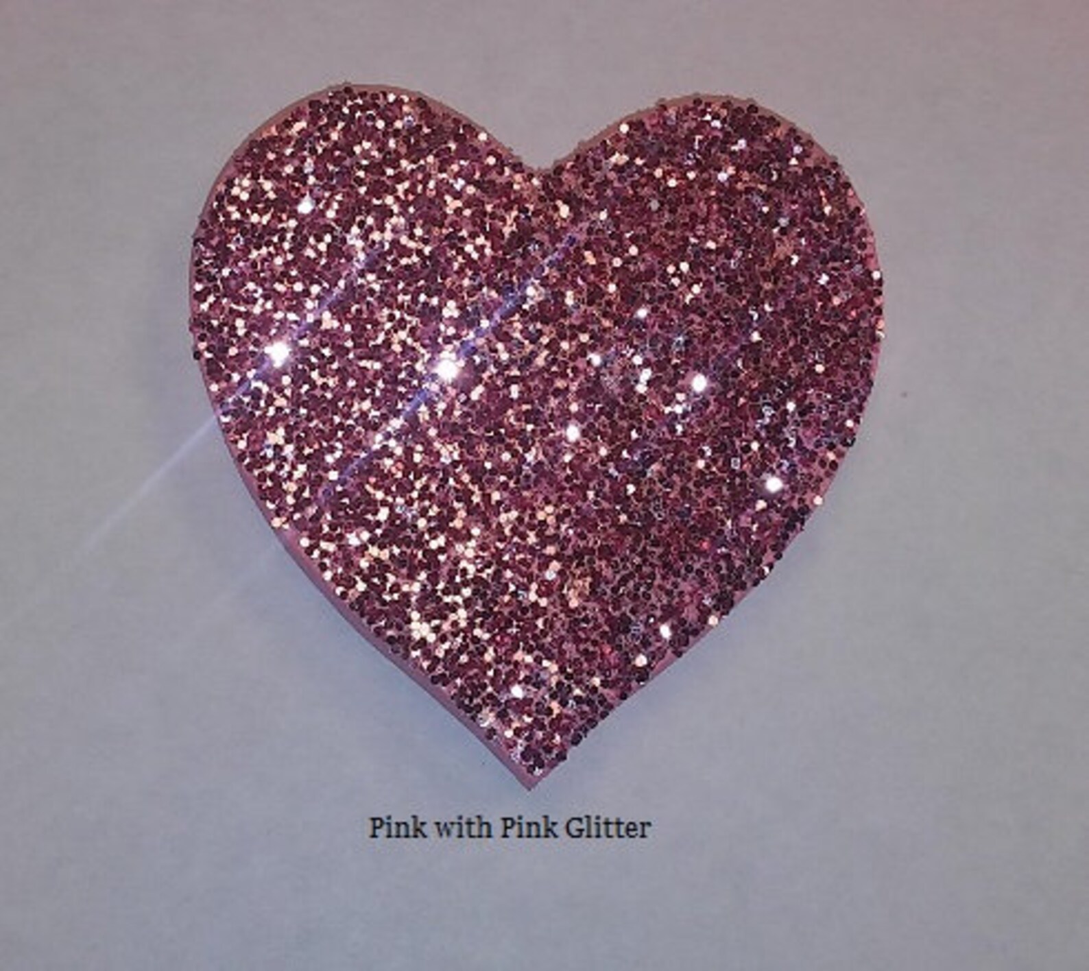ADD Glitter to the Name - Glitter Sparkly Sign - Shiny Glitter Pink or ...