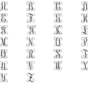 Custom Wreath Letters - Wooden Initials for Door Sign - Wreath Decor ...