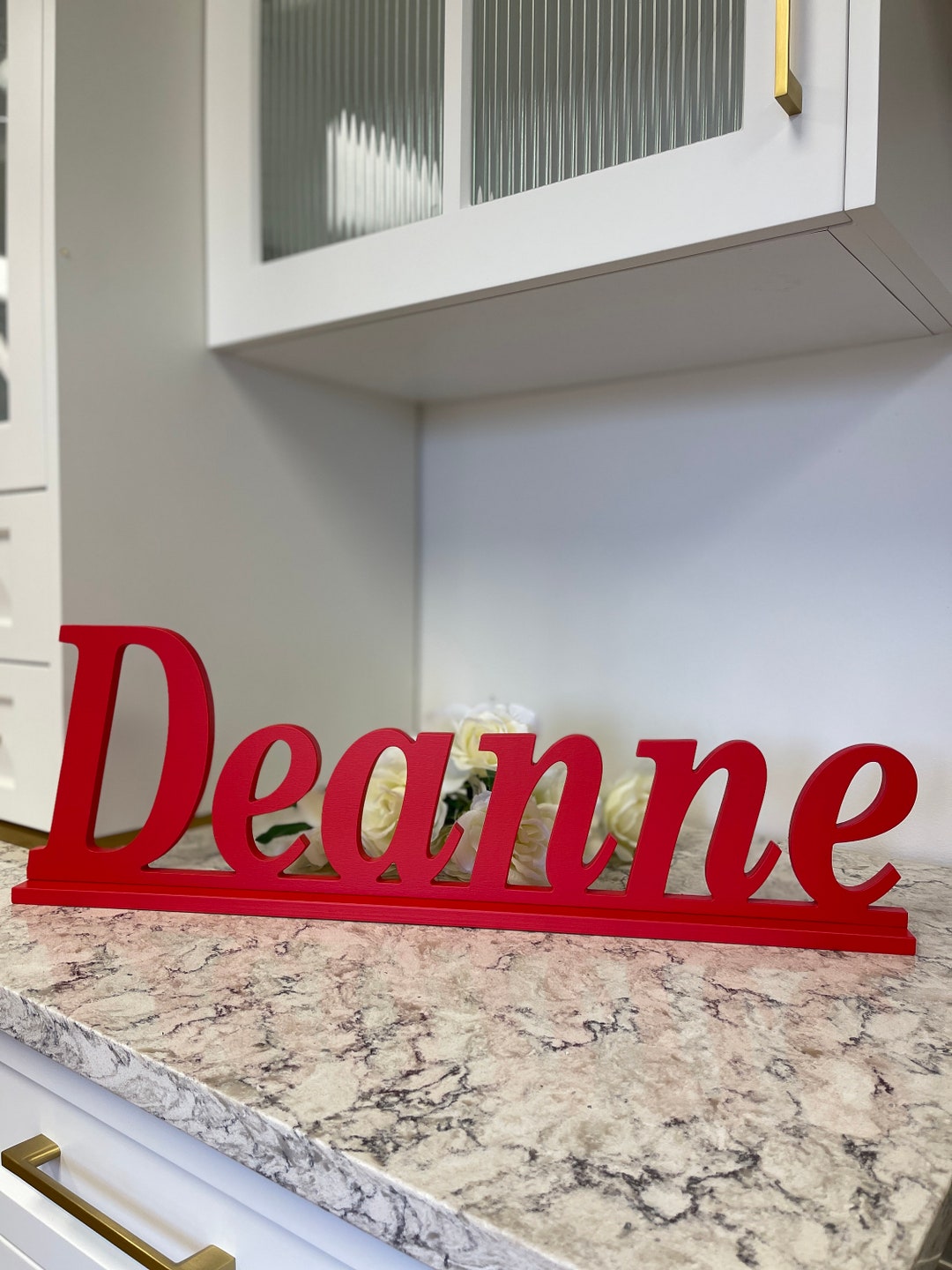 Personalized Name Sign,custom Word Name Freestanding,custom Name Piece ...