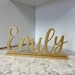 Custom Personalized Wooden Name Sign - Sweet 16 Candelabra Name Plaque ...