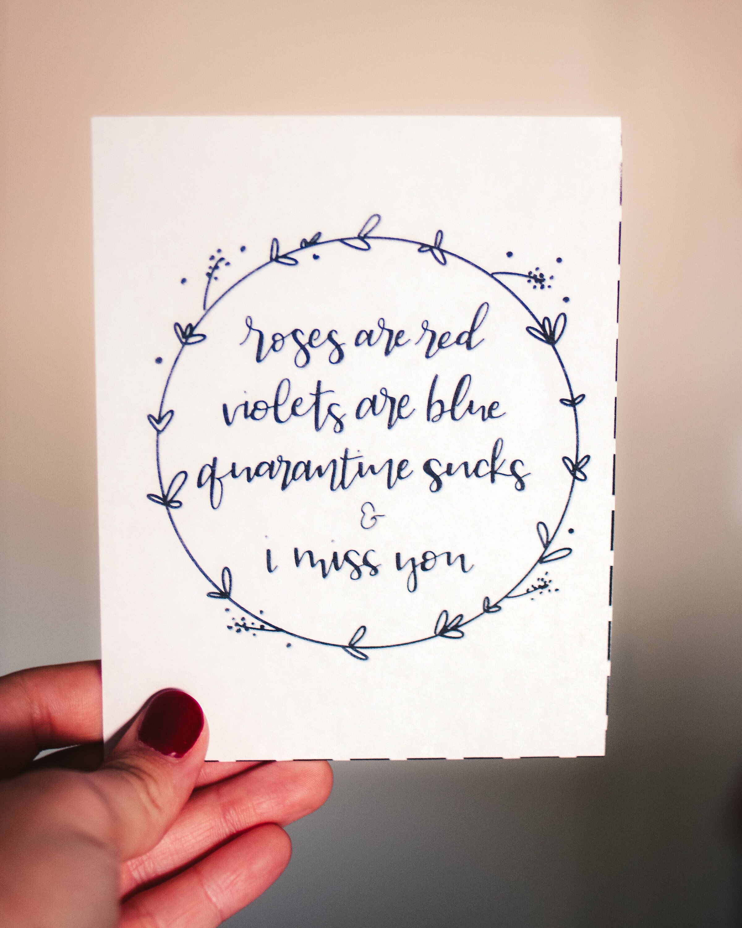 Quarantine Cards | Instant Download | Printable - Etsy