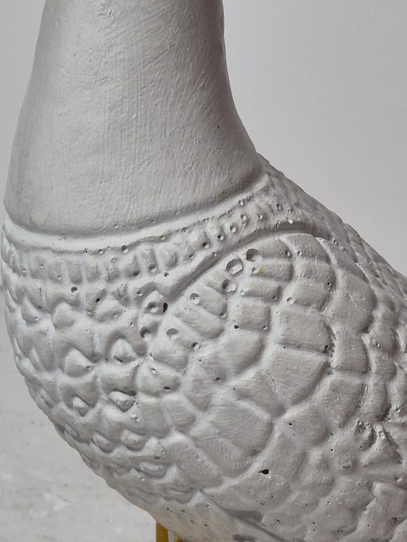 Vintage Porch Goose Statue Lawn Garden Decor Collectible Indoor Outdoor ...