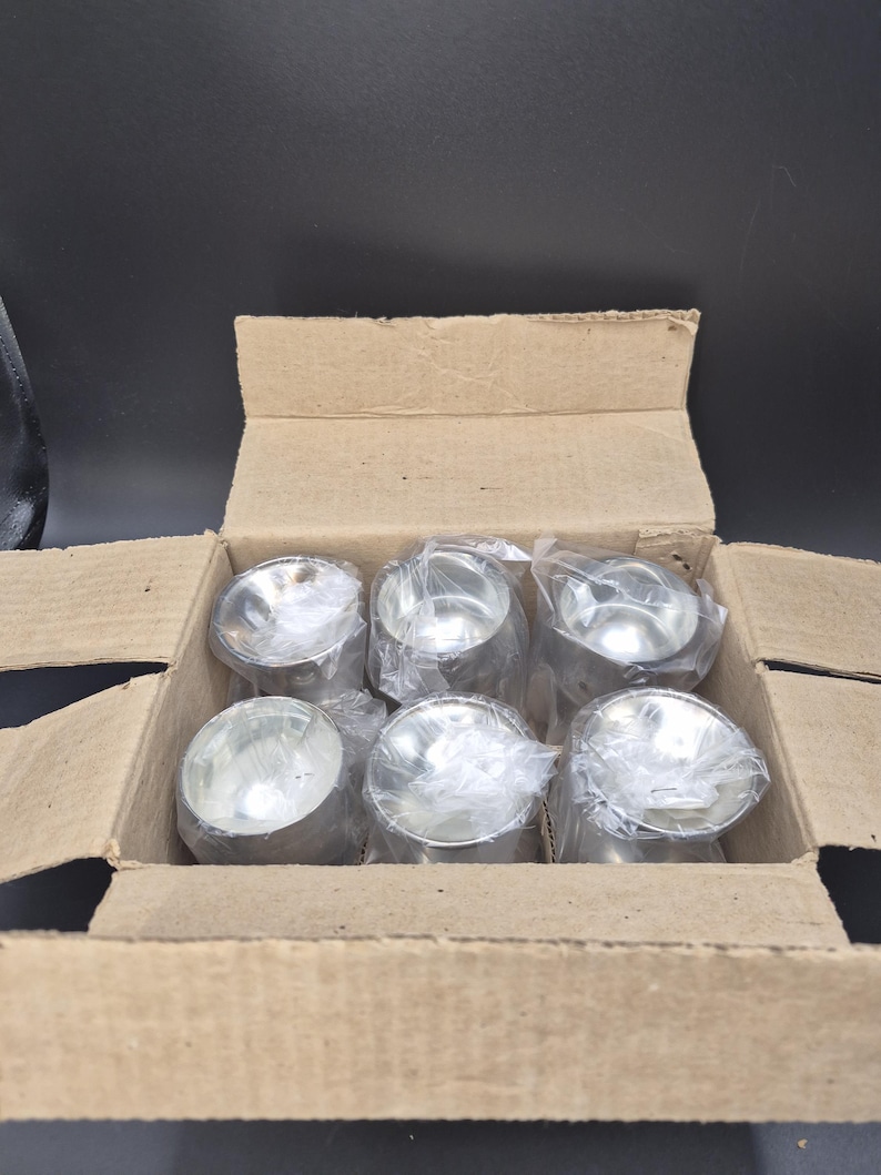 Set of 6 Vintage EPNS Silver Plate Goblets – Spanish Chalice Wine Cups ...