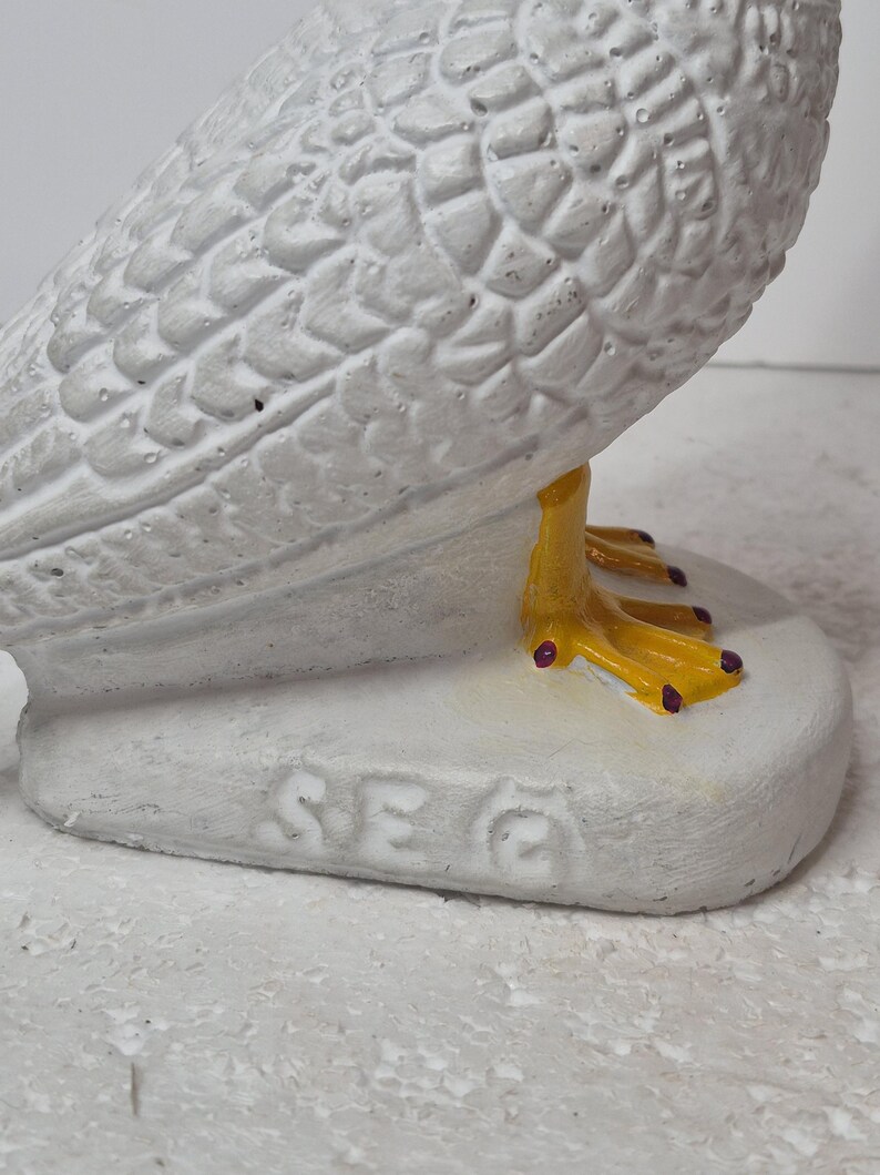 Vintage Porch Goose Statue Lawn Garden Decor Collectible Indoor Outdoor ...