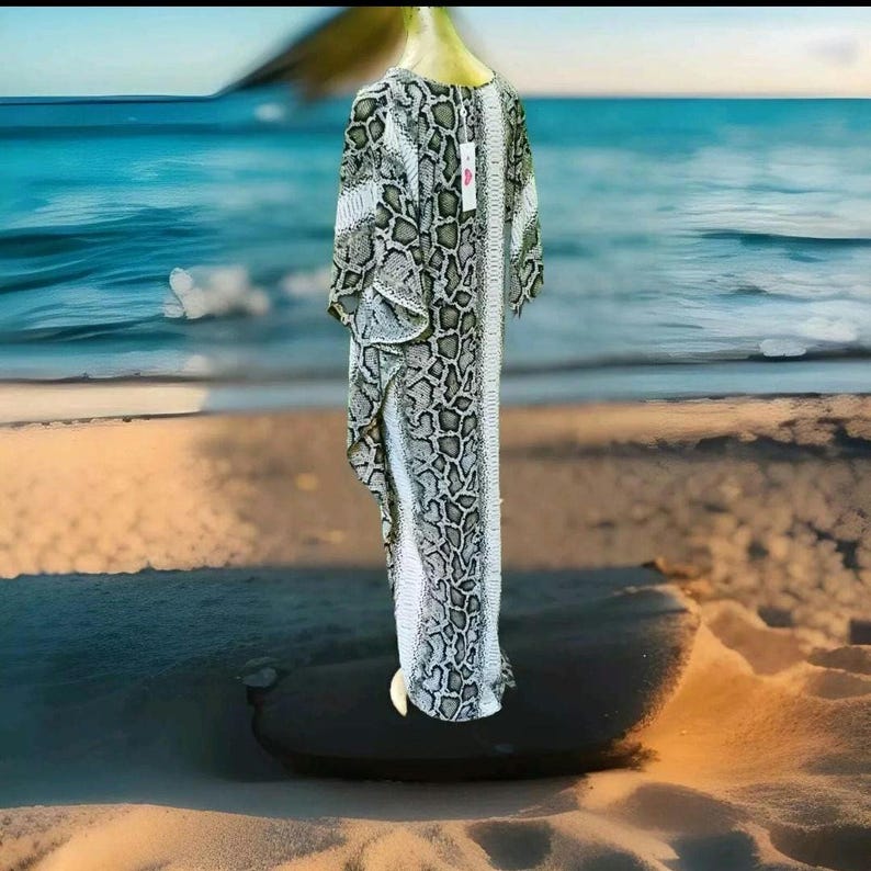 Gorgeous Grand Entrance Snake Pattern Dress in Brown:buddy Love is ...