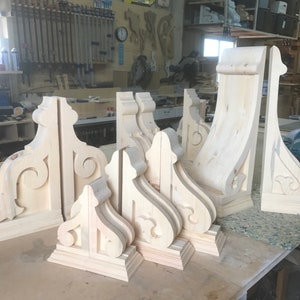 Photos of Custom Corbels. We Can Make Many Different Sizes and Styles ...