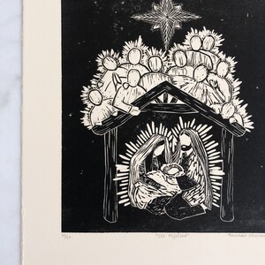 Nativity Linocuts | Etsy