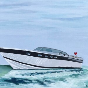 Custom Boat Portrait Painting by Artist Katie Brines- Make Unique and ...