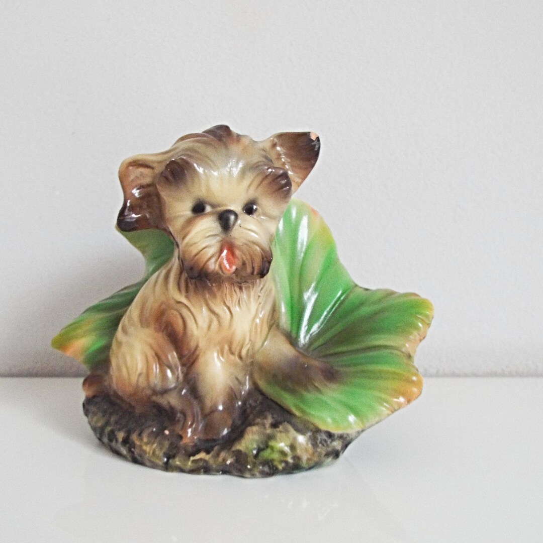 Indoor Planter Puppy Dog, Ceramic Cactus Pot, Vintage Plantpot ...