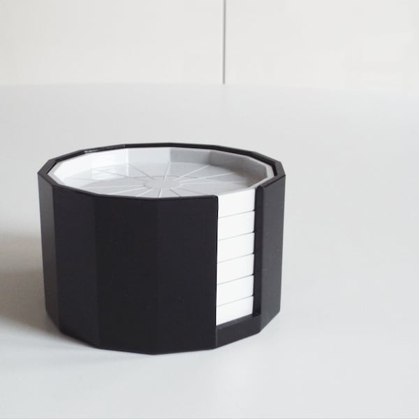 Gray Coasters - Etsy