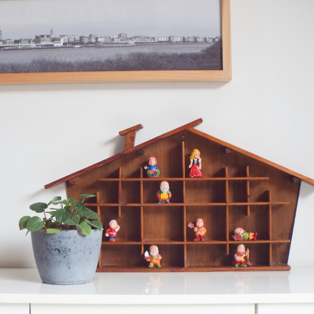 Vintage Old Typesetting Box Large Collection Box Wooden Wall - Etsy