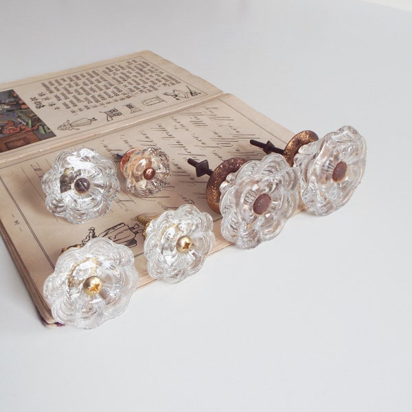 Glass Drawer Pulls - Etsy